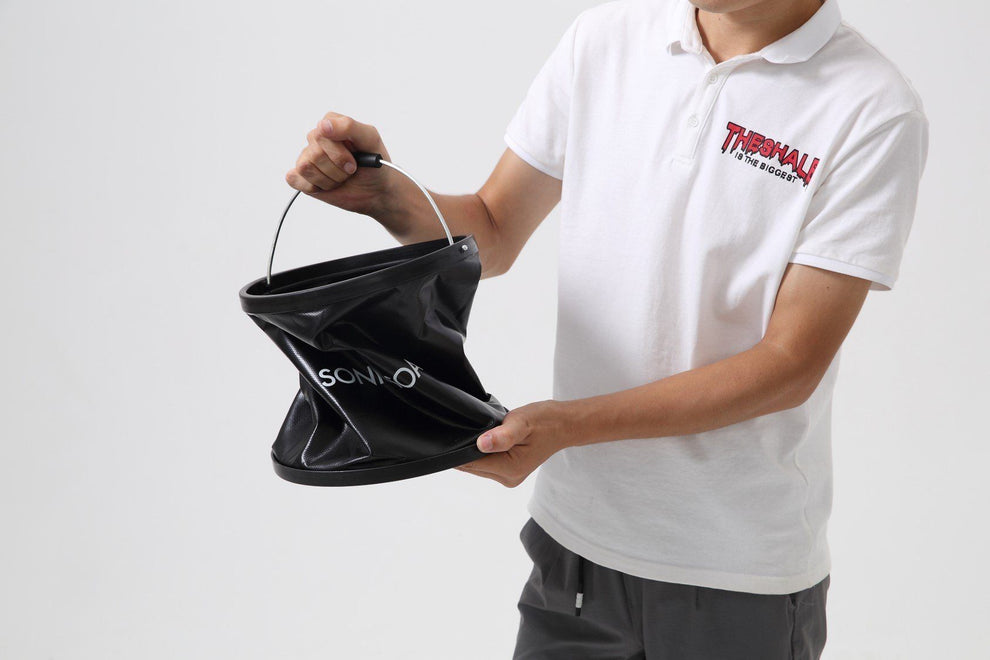 Collapsible Bucket With Lid Foldable Waterproof Bucket – Sonic Soak
